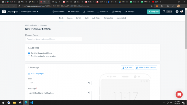 How To Send Onesignal Firebase Notification In Flutter Nucleio 9736