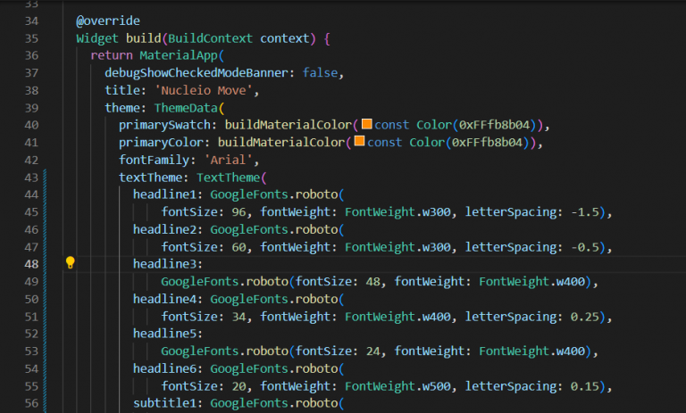 How To Use Theming In Flutter Nucleio Information Services 