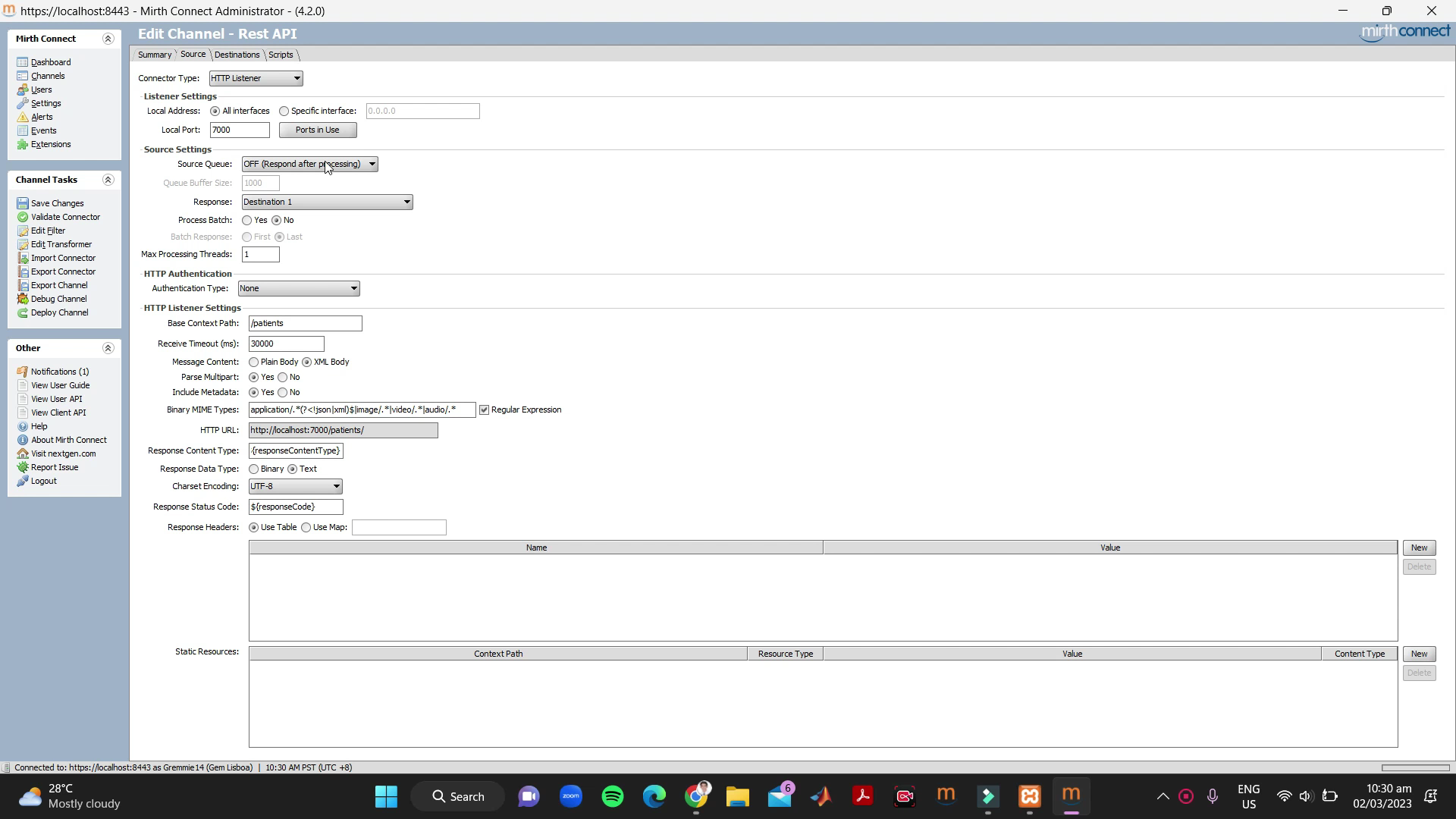 How to Connect Rest API in Mirth Connect - Part 1 - Nucleio Information ... How to Connect Rest API in Mirth Connect - Part 1 - Nucleio Information ...