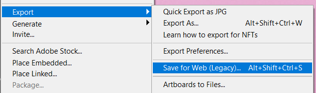 A Step by Step Guide To Using Save For Web Legacy In Photoshop 